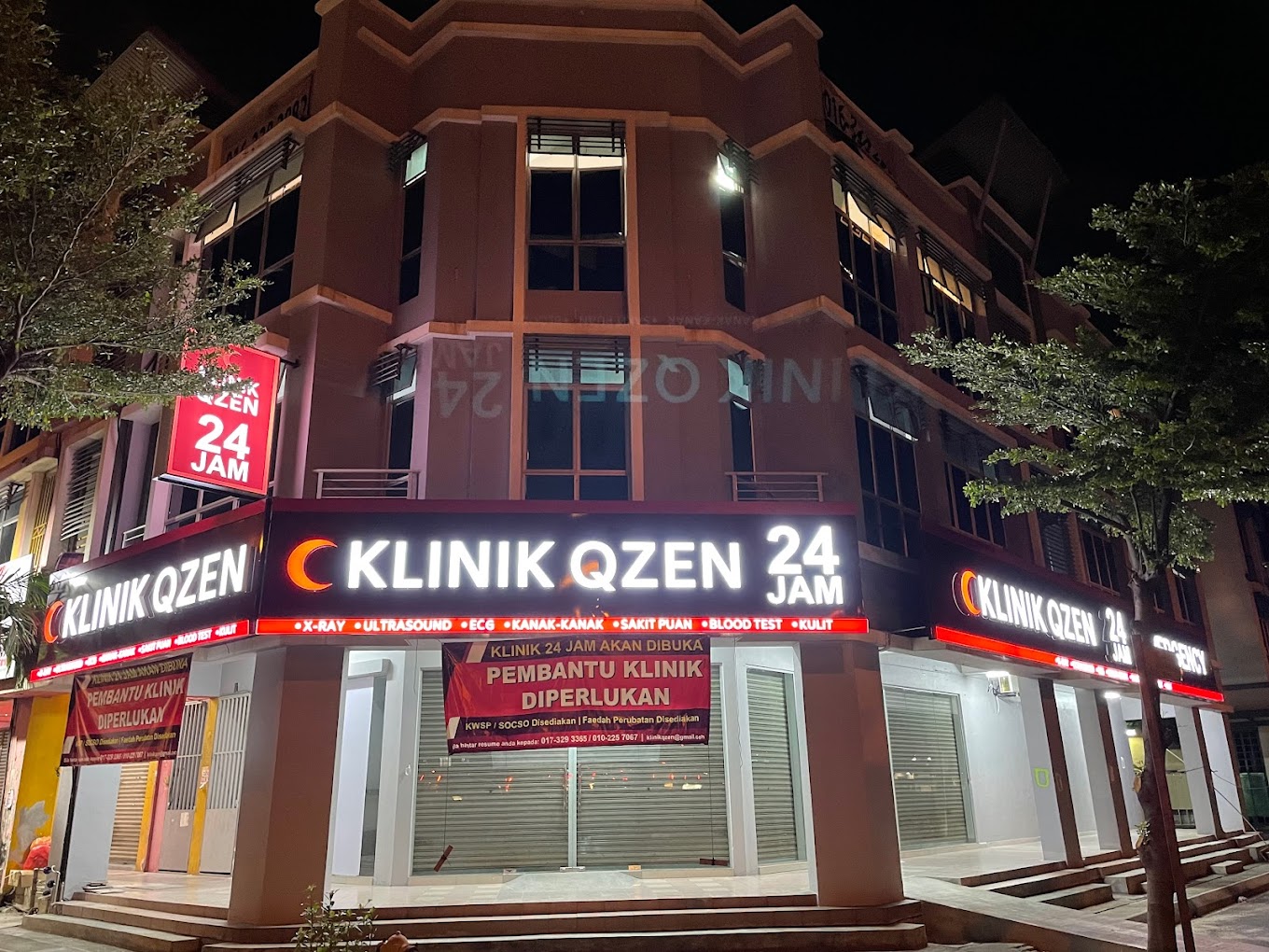 Klinik Qzen 24 Jam | 24 Hour Clinic in Meru, Klang Sentral